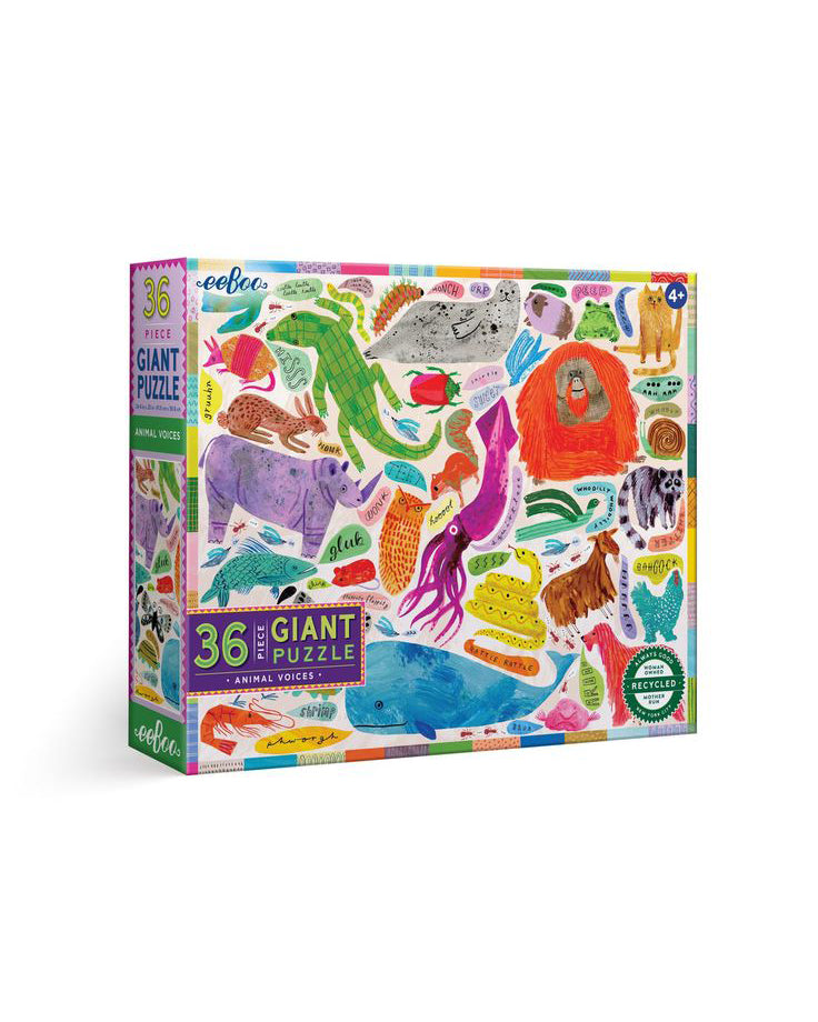 Animal Voices 36 Piece Giant Puzzle | Kids + Baby | Personify ...