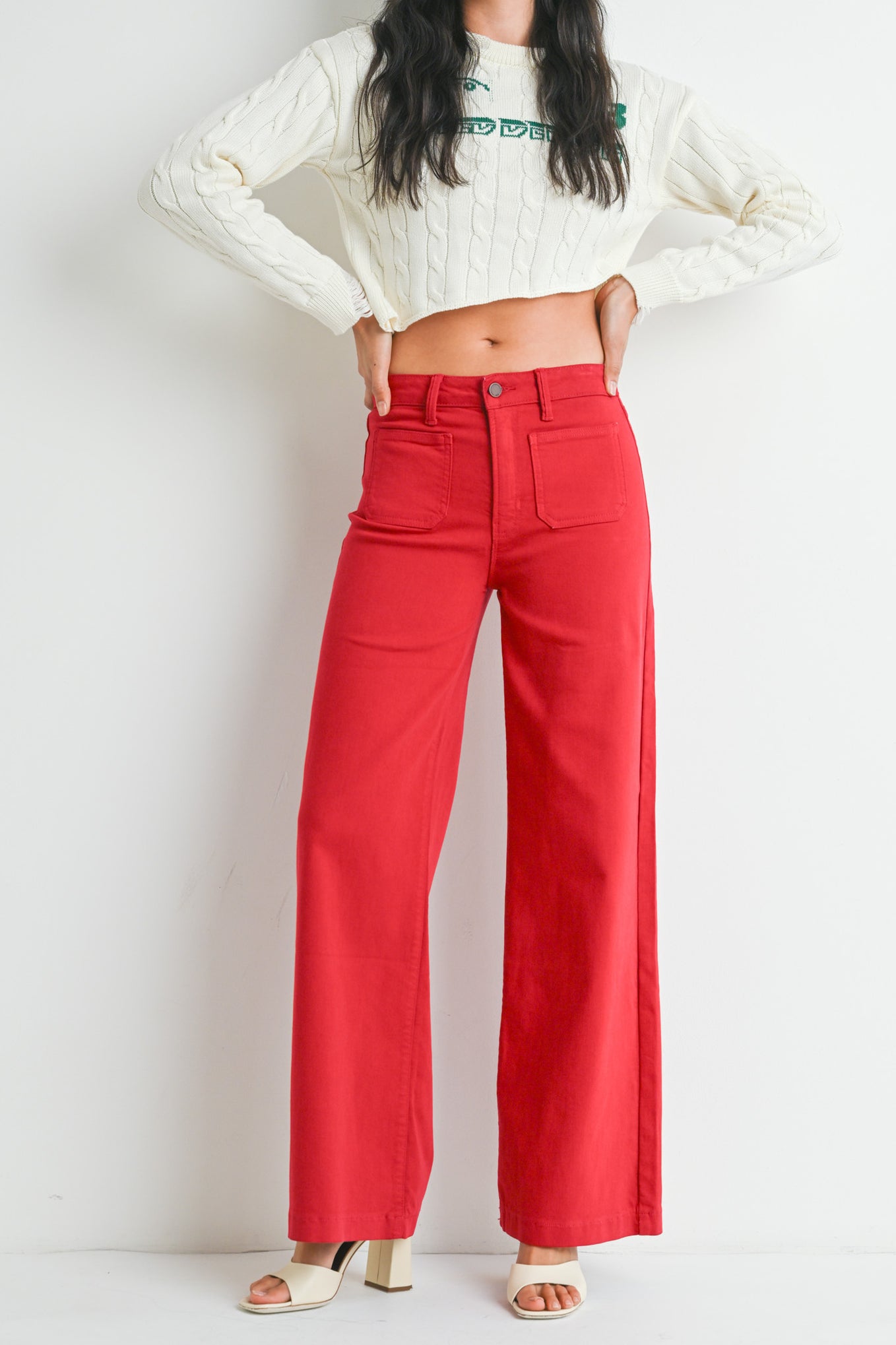 Apple Red Patch Pocket Morgan Jeans *24-31* | Women’s Clothing | Personify – Personify Shop