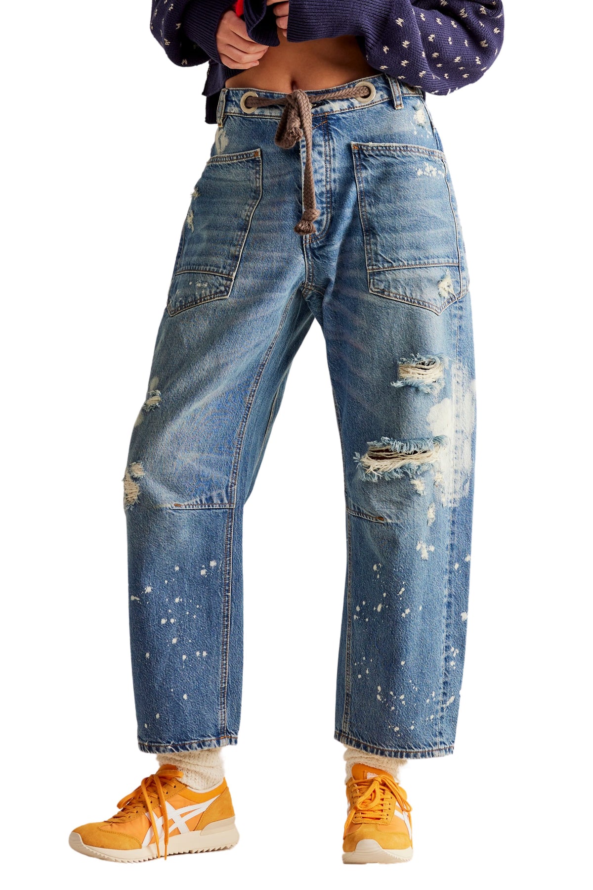 Calypso Moxie Low Slung Barrel Jeans // Free People *24-30* | Women’s ...