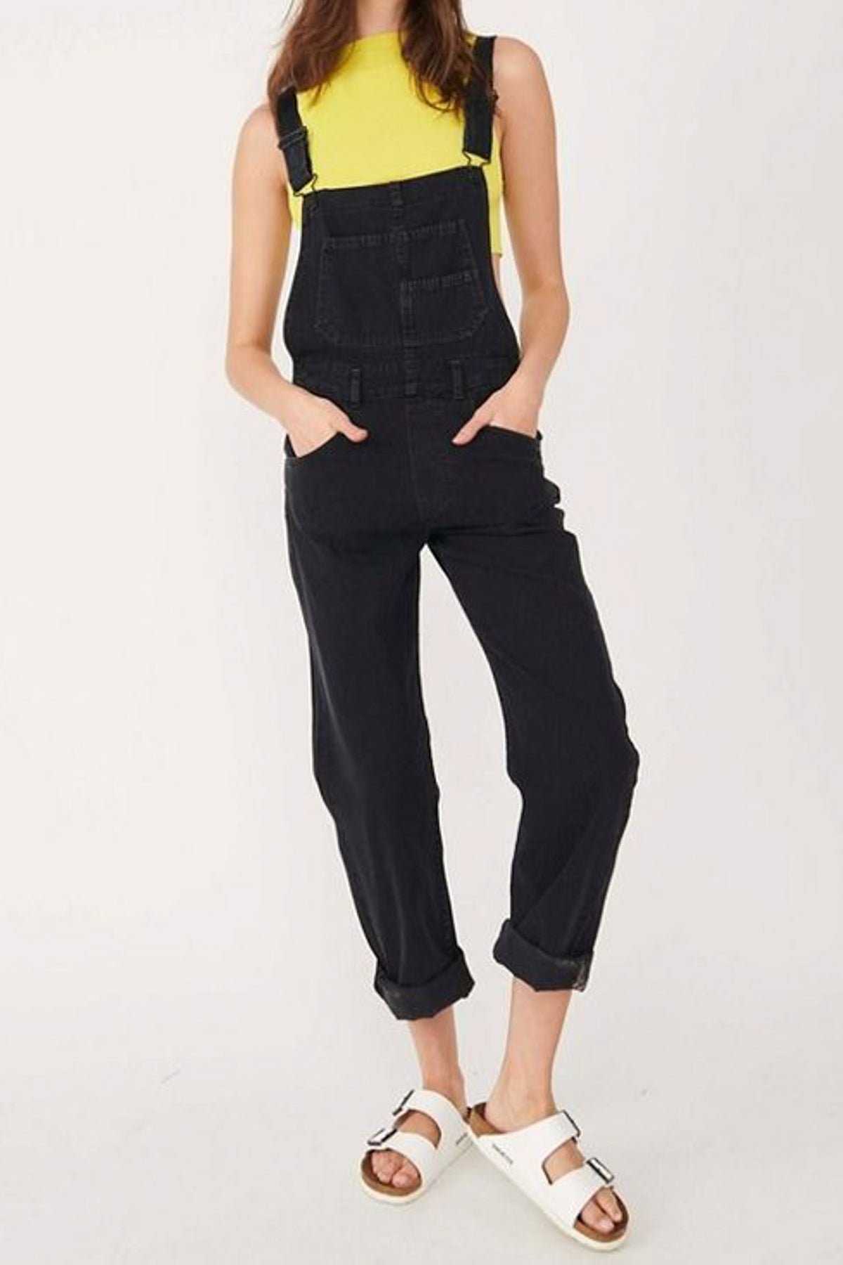 Mineral Black Ziggy Denim Overalls // Free People *XS-XL* | Women’s Clothing | Personify ...