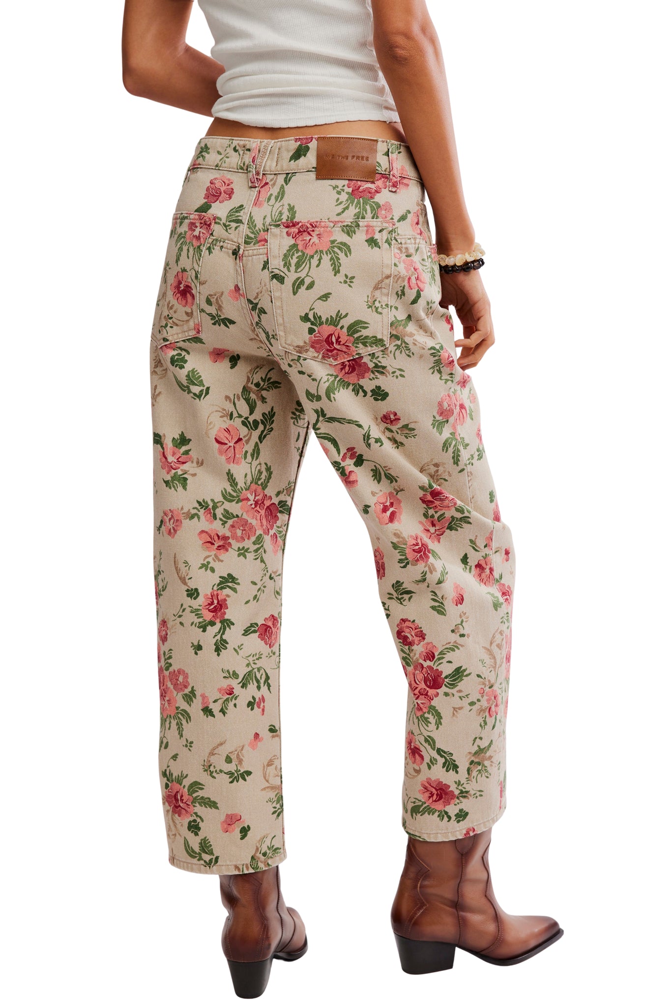 Wallpaper Floral Deep Trance Printed Jean // Free People *25-31 ...