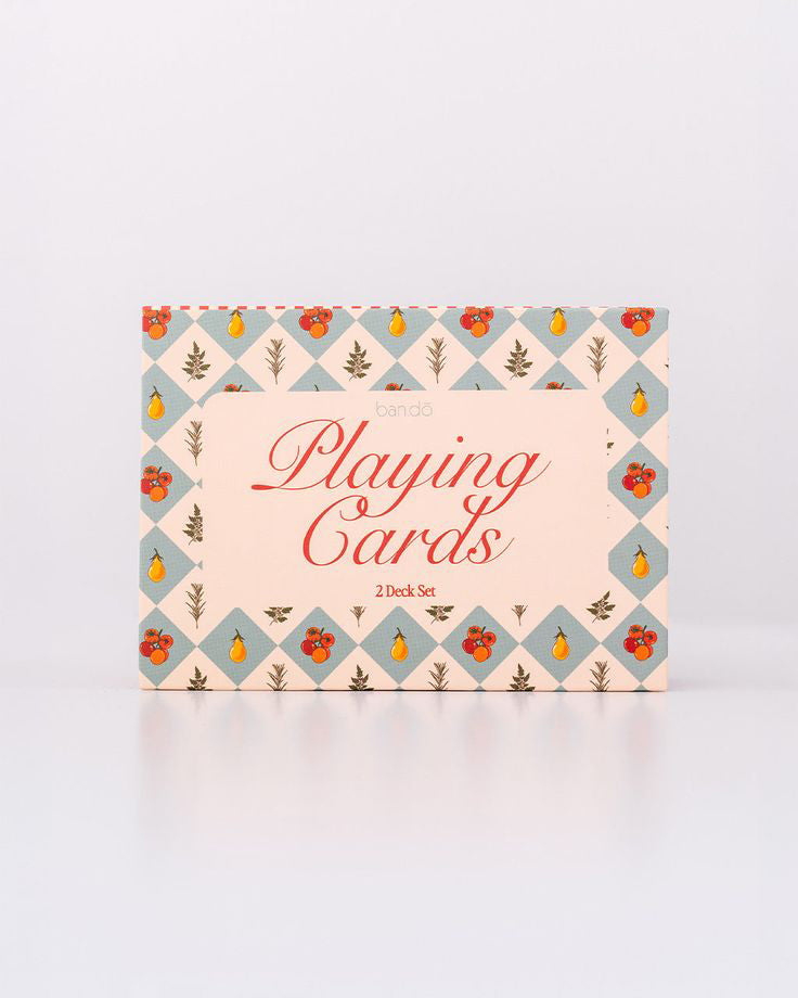 Game Night! Garden Double Deck Playing Card | Spring Fling Collection ...