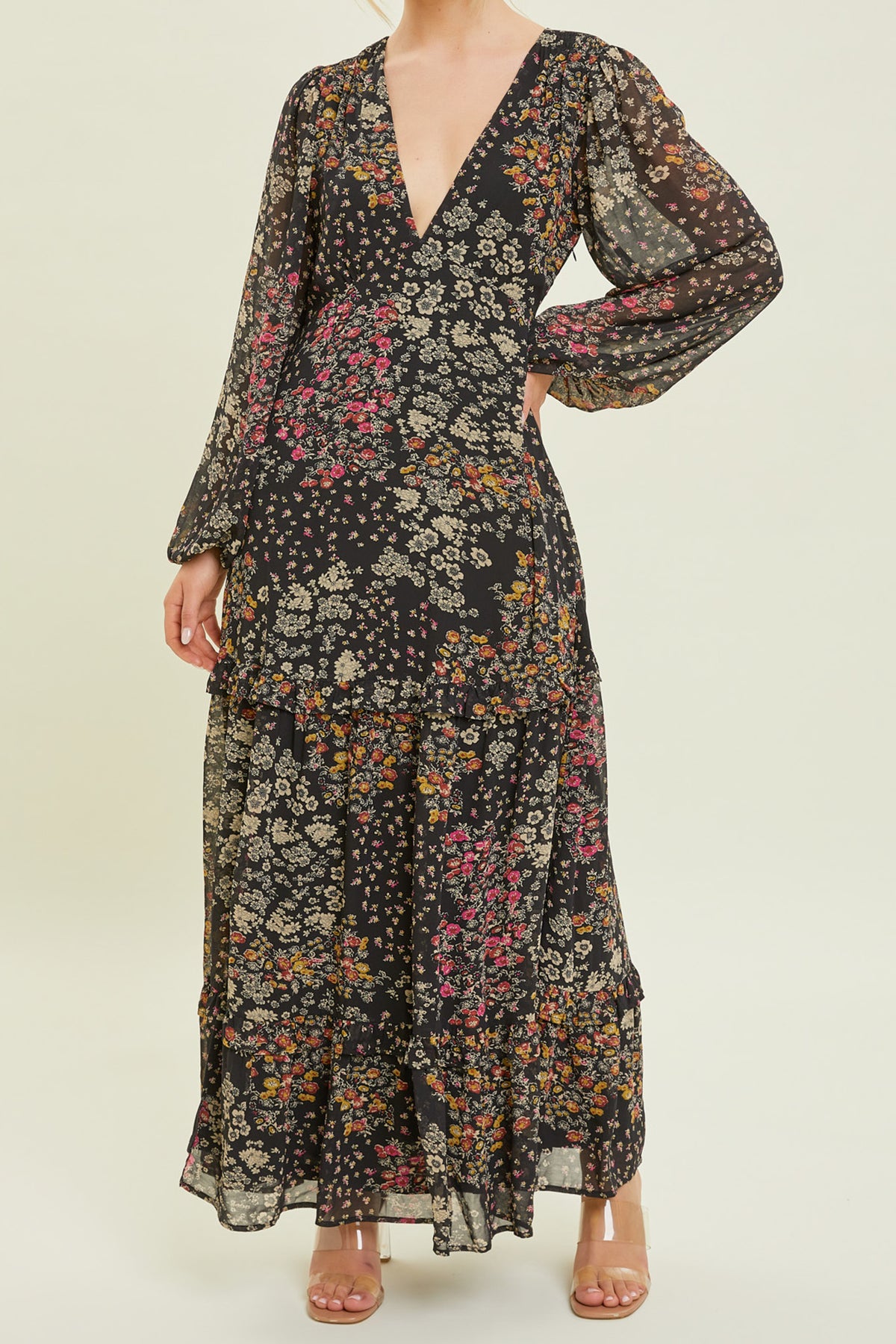 Midnights Cecelia Flower Slit Dress *S-L* | Women’s Clothing ...
