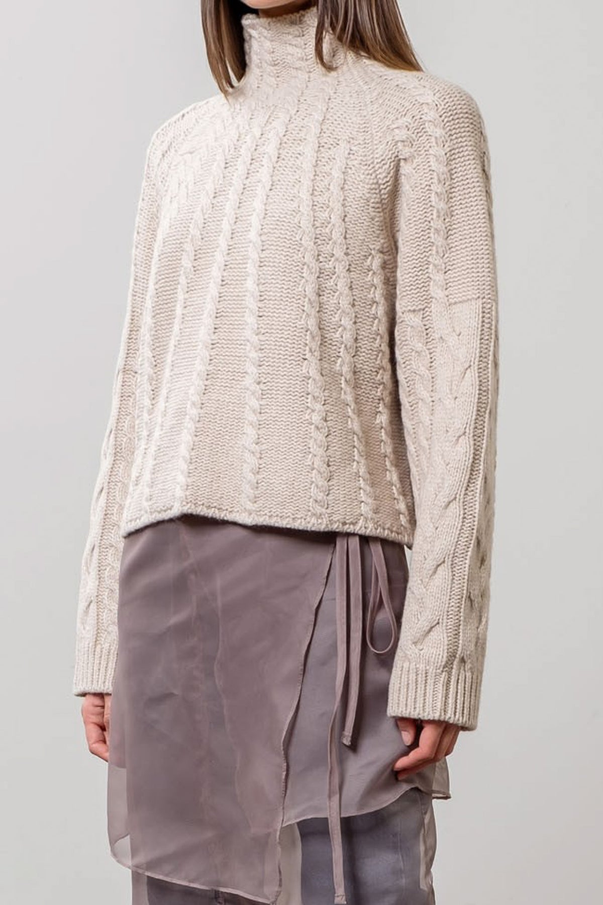 Riviera Turtleneck Cable Sweater *XS-L* | Women’s Clothing | Personify ...