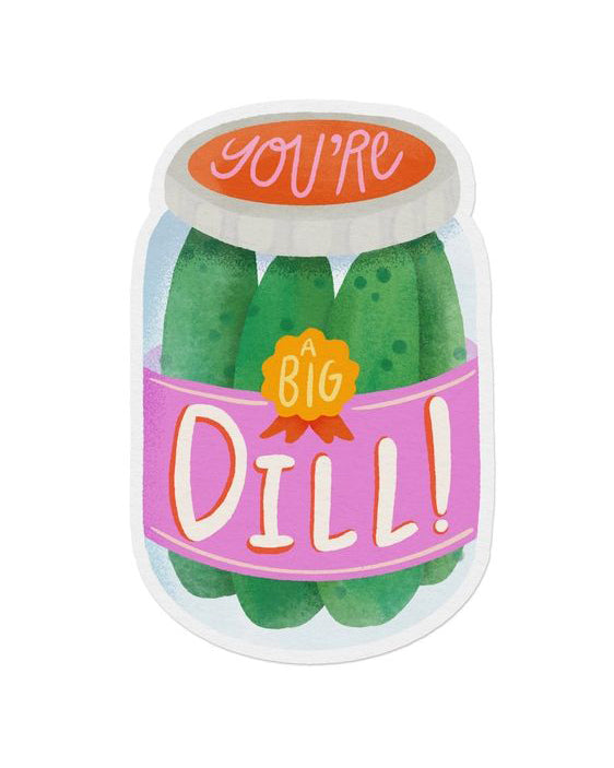 Big Dill Vinyl Sticker | Valentine Collection | Personify – Personify Shop