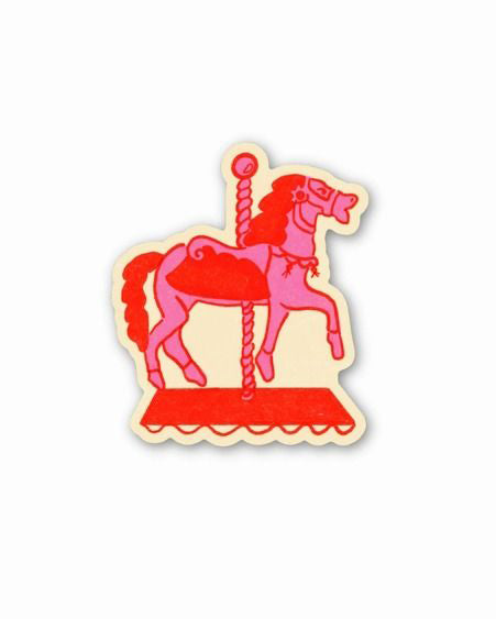 Carousel Horse Vinyl Sticker | Home Goods | Personify – Personify Shop