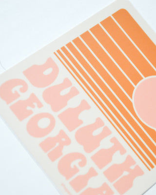 Hippie Sunset Duluth GA Sticker | Paper + Desk | Personify – Personify Shop