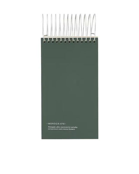 Forest Green Spiral Notepad | Home | Personify – Personify Shop