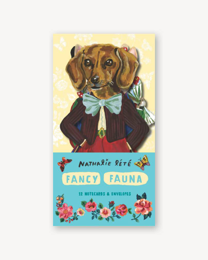 Nathalie Lete Fancy Fauna Notecard and Envelope Set | Paper | Personify ...
